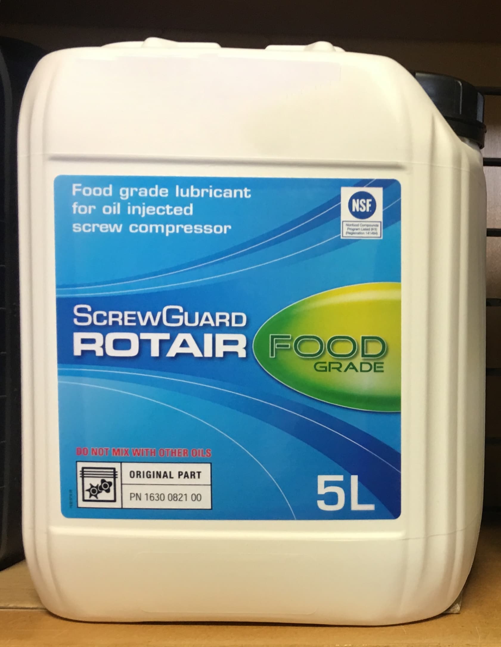 Rotair næringsmiddelolje 5 liter — Hedmark Service